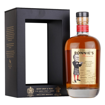 1992 Berry Bros & Rudd Ronnie's Reserve Single Malt Scotch Whisky 27 ...