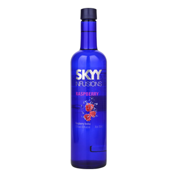 美國 SKYY Raspberry VODKA 晴空伏特加＜覆盆子＞